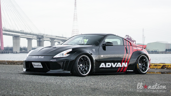 Liberty Walk LB-Works Widebody Aero Kit suitable for Nissan 350Z ...
